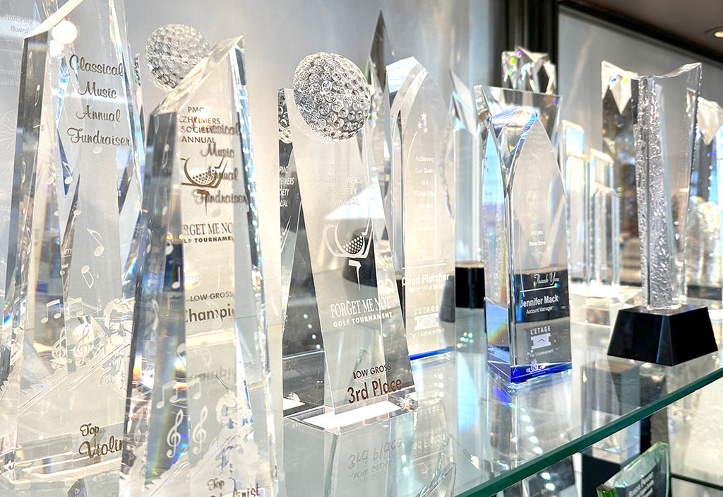 Custom Glass & Crystal Awards - Elegant Recognition – shoptrophies.com